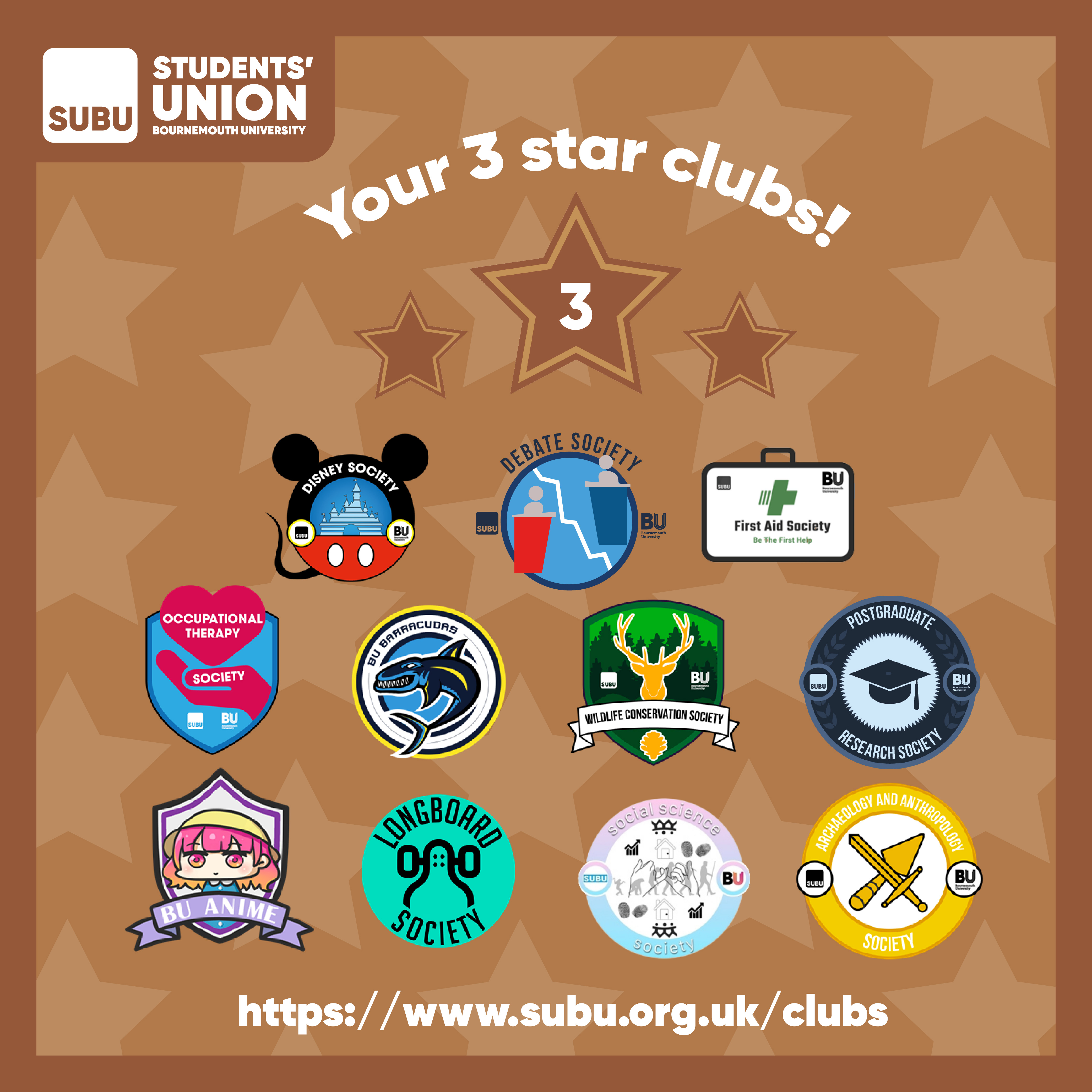 5 Star Clubs & Societies